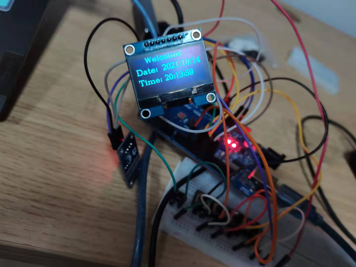 Arduino时钟显示_arduino oled时钟-CSDN博客