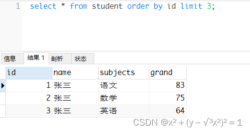 MySQL中limit和offset的用法_mysql offset寫法-CSDN博客