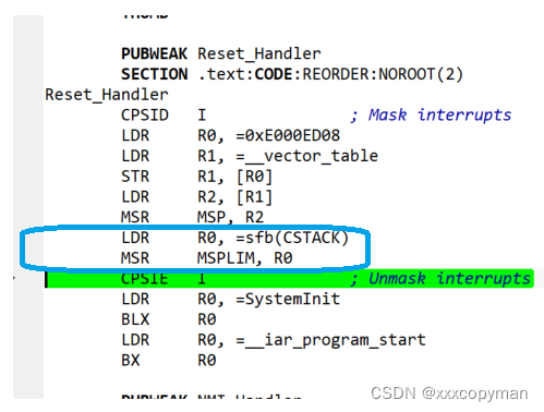 ARMv8M 堆栈溢出情况说明-NXP LPC55为例说明_msplim-CSDN博客