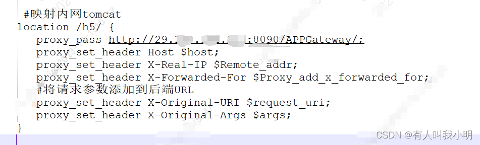 Url地址带拼接参数的nginx转发配置nginx转发带参数的url Csdn博客 