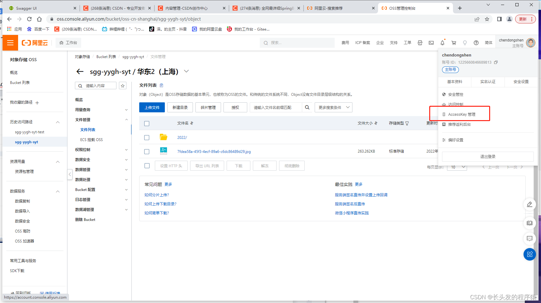 全网最详细springboot、springcloud整合阿里云oss对象存储服务 Spring Cloud Oss Csdn博客