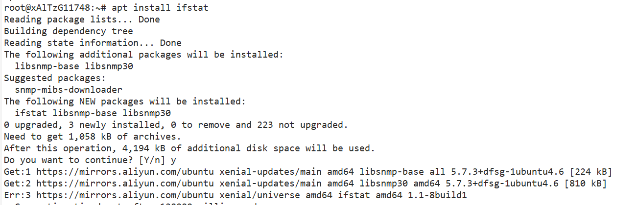 【ubuntu操作】查看实时ubuntu系统实时网速使用命令ifstatubuntu Ifstat Csdn博客 