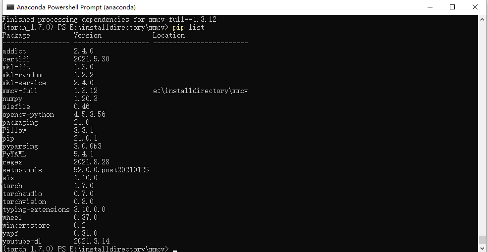windows安装mmcv-full教程汇总_mmcv-full1.2.7在windows上程序-CSDN博客