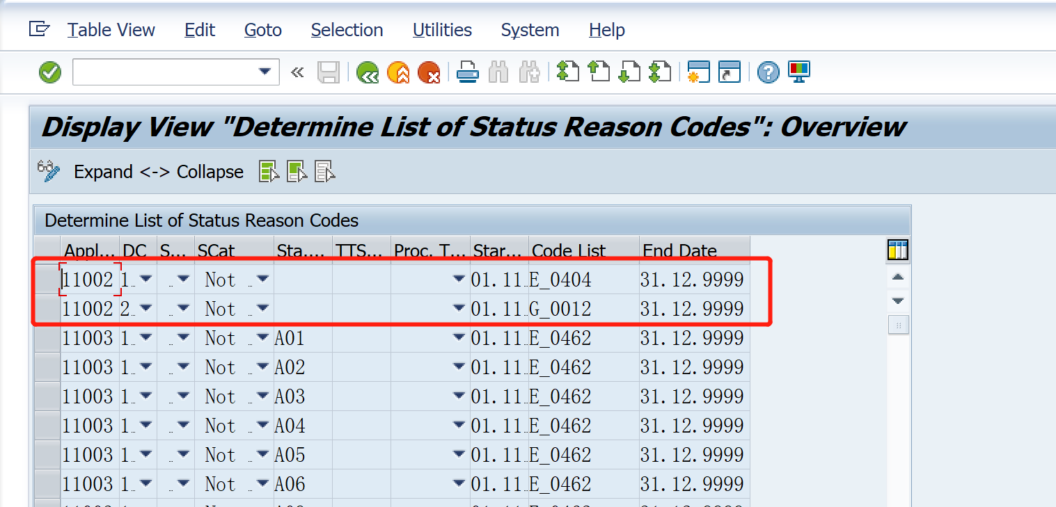 SAP SM30表维护中Expand＜-＞Collapse（扩展＜-＞折叠）功能使用_abap sm30定位-CSDN博客