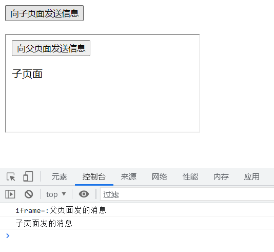 解决跨域Uncaught DOMException: Blocked a frame with origin ** from ...