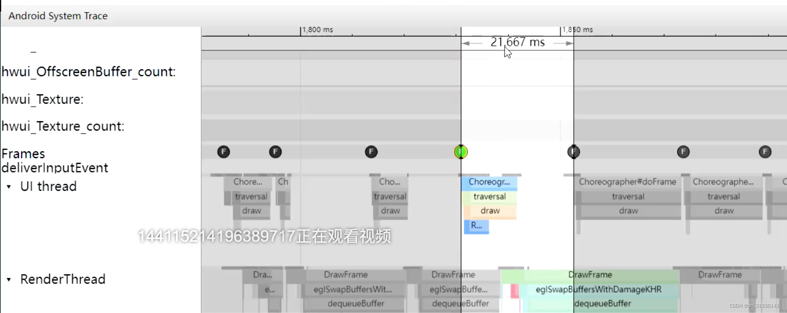 Android 性能优化系列：UI 与卡顿_choreographer-profiler-CSDN博客