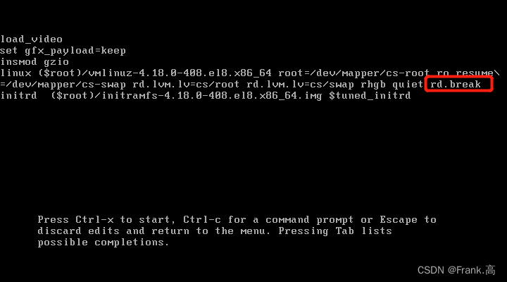 CentOS-Stream 重置root密码_centos stream root密码-CSDN博客