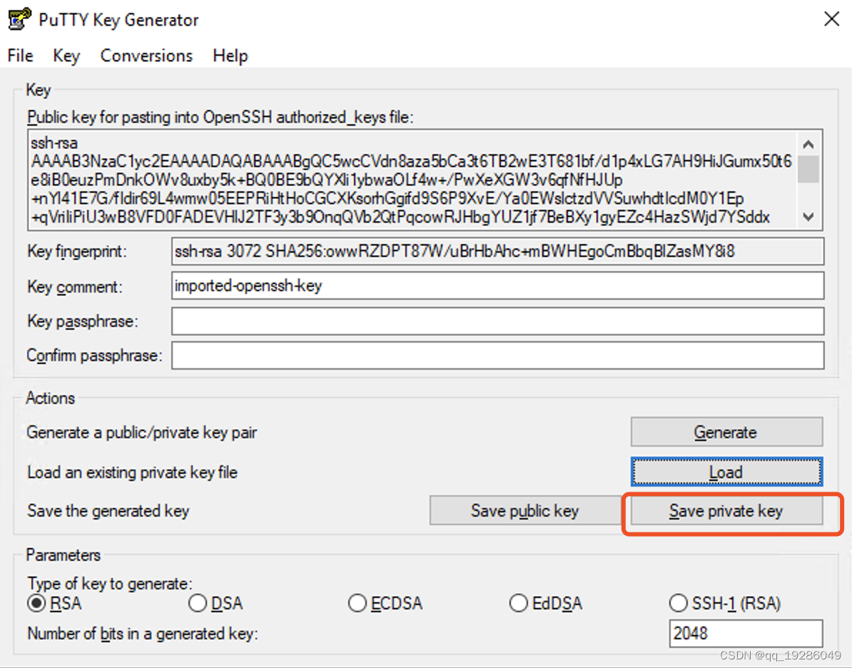 putty连接教程（pem文件）_putty pem-CSDN博客