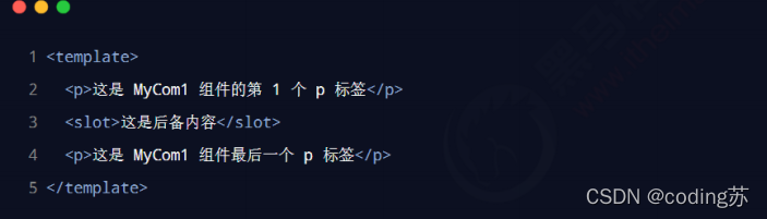 Vue动态组件插槽及自定义指令vue3组件实现有插槽用插槽没插槽用组件自身写的内容 Csdn博客 7177