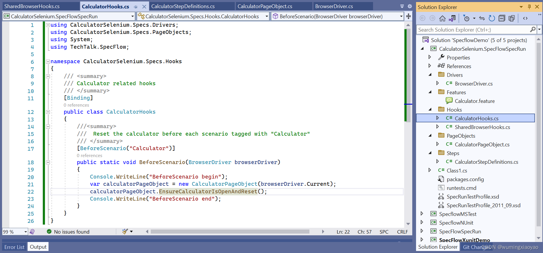 BDD - SpecFlow Web UI 测试实践_specflow如何run test in parallel-CSDN博客