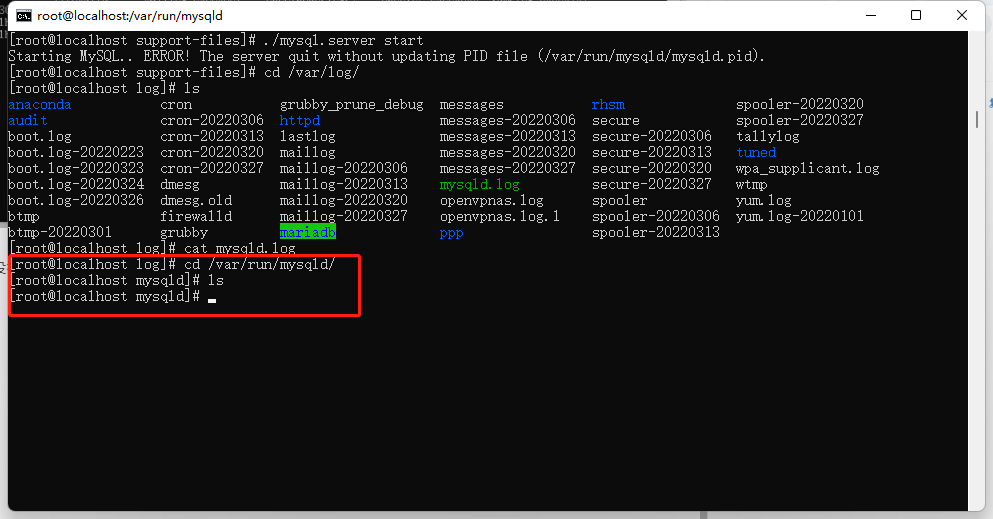 Mysql5.7运行报错The server quit without updating PID file (/var/run/mysqld/mysqld.pid)解决方案1-CSDN博客