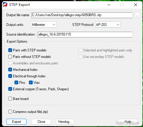 [cadence]Allegro STEP-3D模型导入、匹配、导出的方法及注意事项_allegro stp文件-CSDN博客