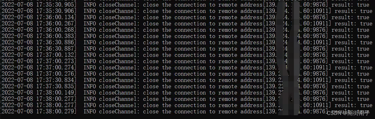 RemotingConnectException: connect to ＜null＞ failed_remotingconnectexception: connect to null ...