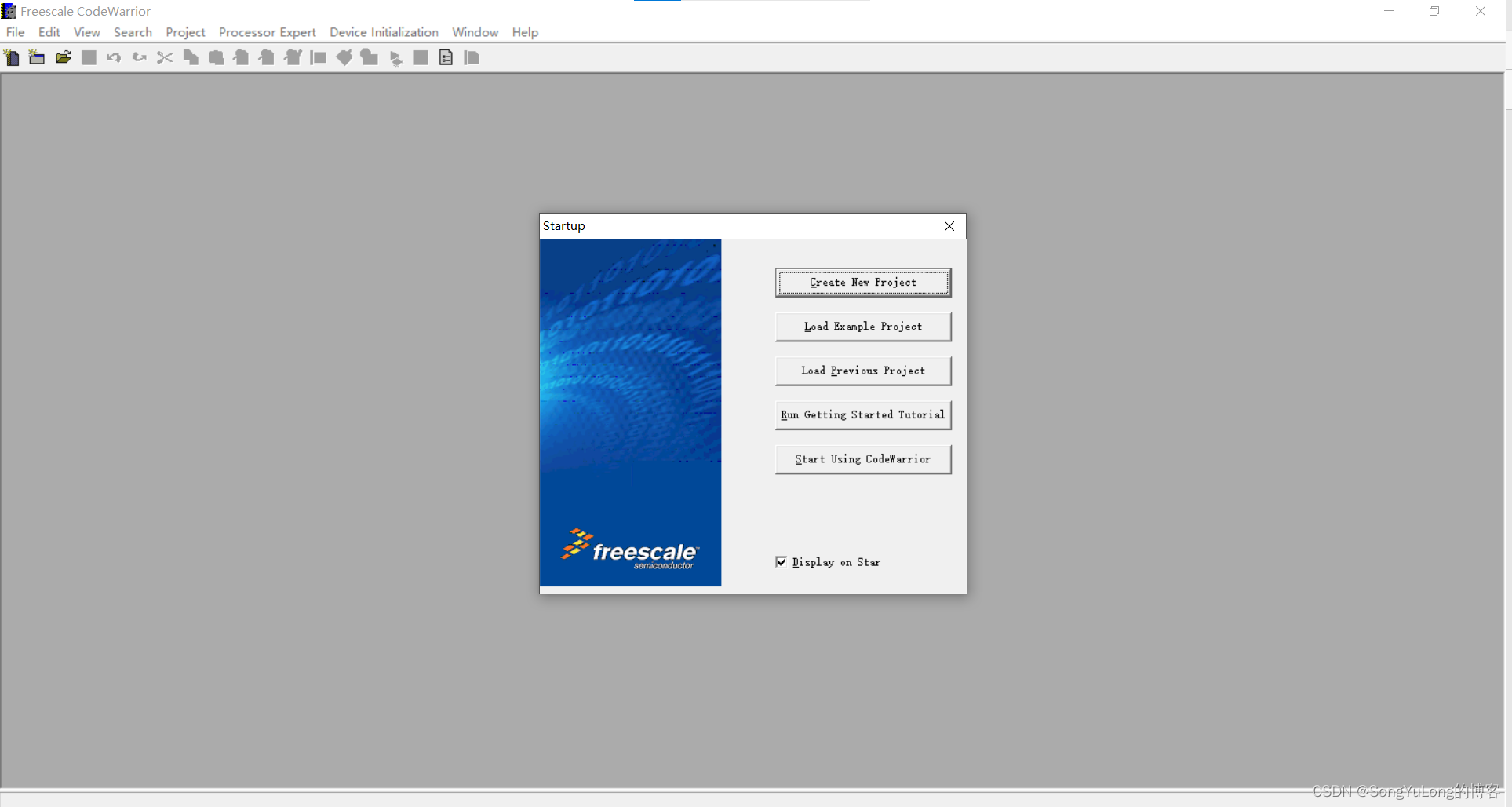 Freescale CodeWarrior创建工程_codewarrior新建工程-CSDN博客