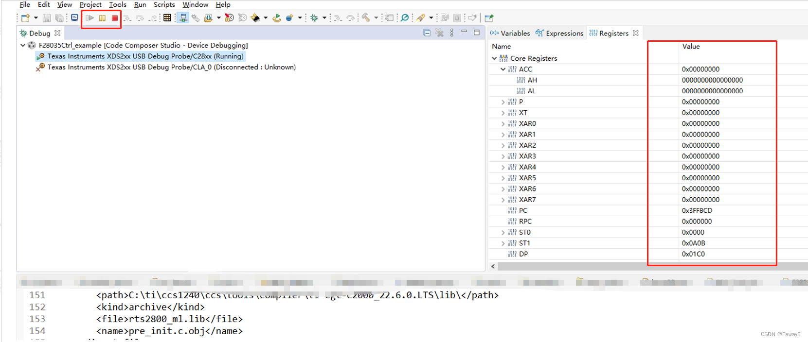 CCS下无法正常加载程序，运行图标变灰_ccs灰色-CSDN博客