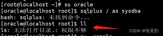 sqlplus / as sysdba：未找到命令，解决方法_sqlplus未找到命令-CSDN博客