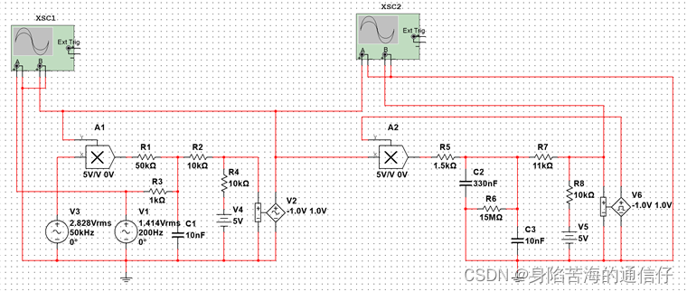 FM调制解调电路Multisim_一只通信仔的博客-CSDN博客