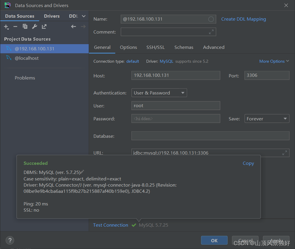 本地DataGrip连接Linux服务器中MySQL失败处理方法_datagrip连接ubuntu数据库失败-CSDN博客