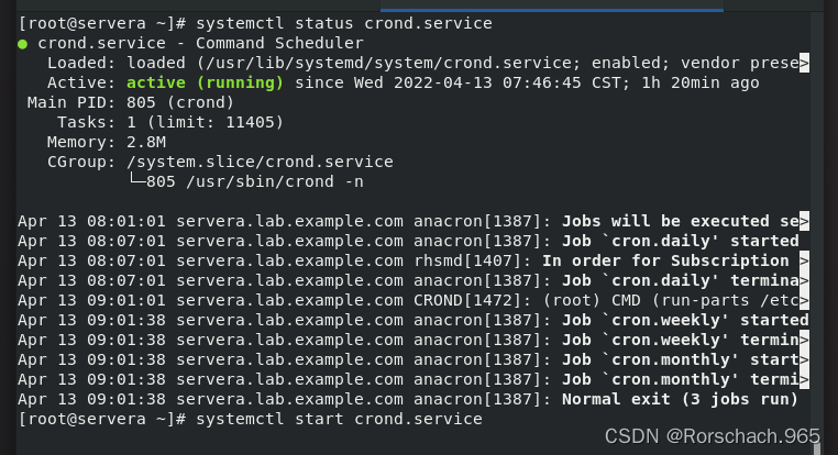 内农大-大数据专业课程-Linux虚拟机技术8-Crontab计划任务+NTP时间同步服务器 & 第二次单元测试_以下哪个crontab任务可以每5分钟和ntp服务器-CSDN博客