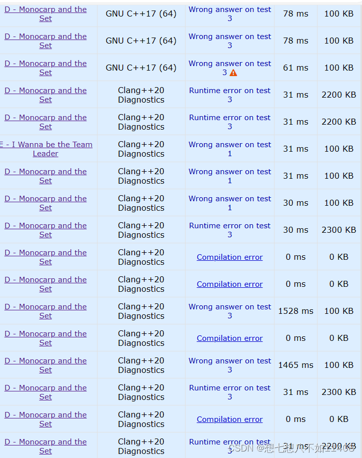 【Codeforces】Educational Codeforces Round 156 [Rated for Div. 2]_educational codeforces round 156 ...