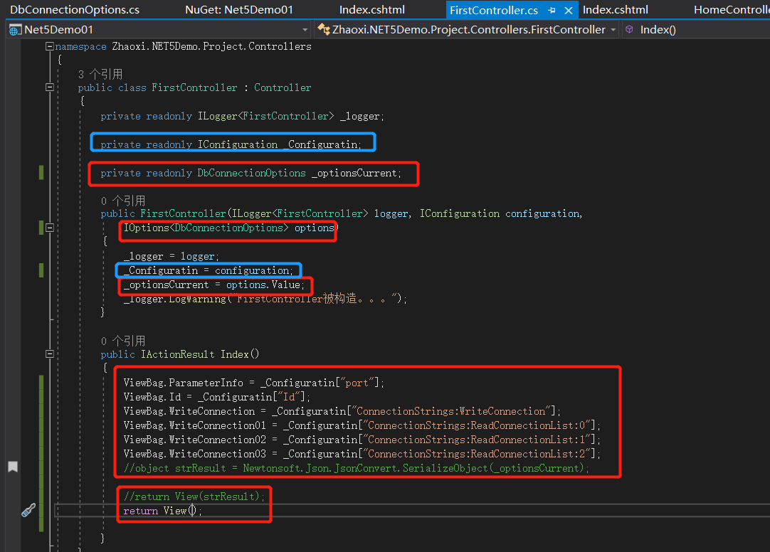 [.NET5] 004 command and configuration parameters read - Programmer Sought