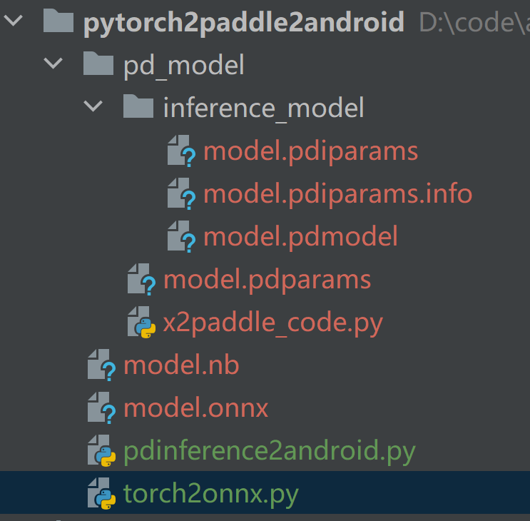 超最简单的安卓端深度学习模型部署教程——pytorch2onnx2pdinfer2android_不变强不改名的博客-CSDN博客_pytorch模型怎么部署到手机