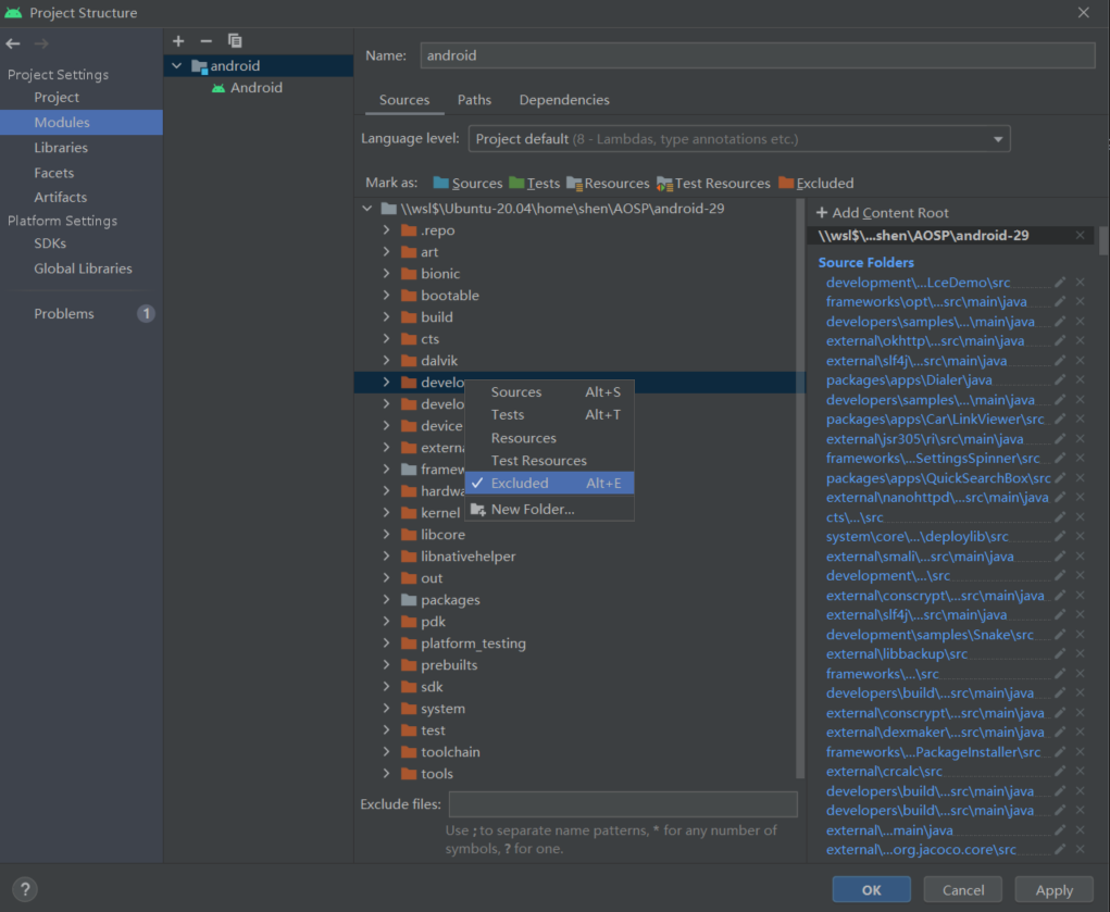 WSL Ubuntu 20.04下Android源码编译与导入Android Studio_case-insensitive filesystems not supported-CSDN博客