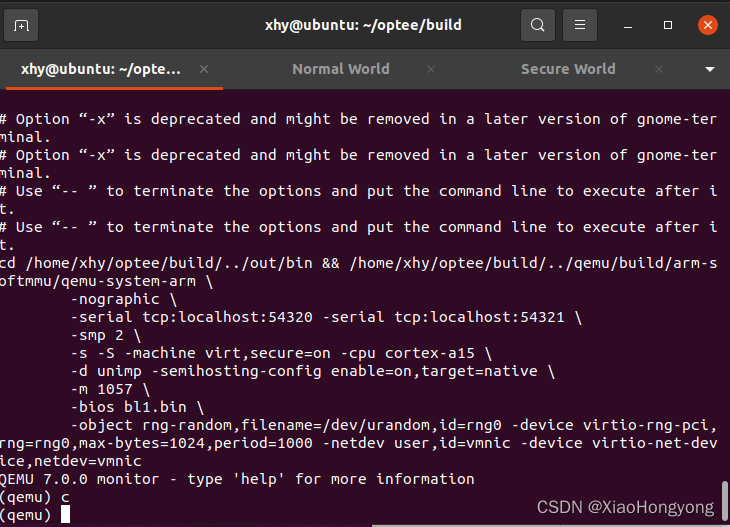 基于QEMU搭建OP-TEE环境_云服务器optee环境搭建-CSDN博客