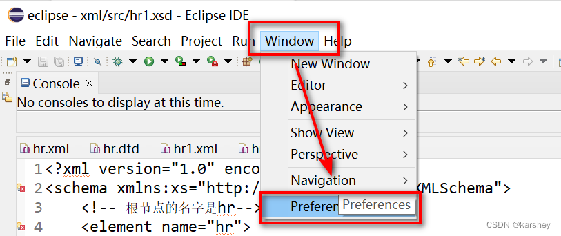 Eclipse写xsd报错:s4s Elt Schema Ns The Namespace Of Element且没有自动补全类提示 问题的解决方法eclipse Xml文件引入外部