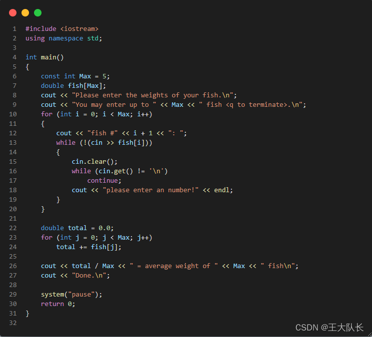 cin处理用户异常输入_cin发生段错误-CSDN博客