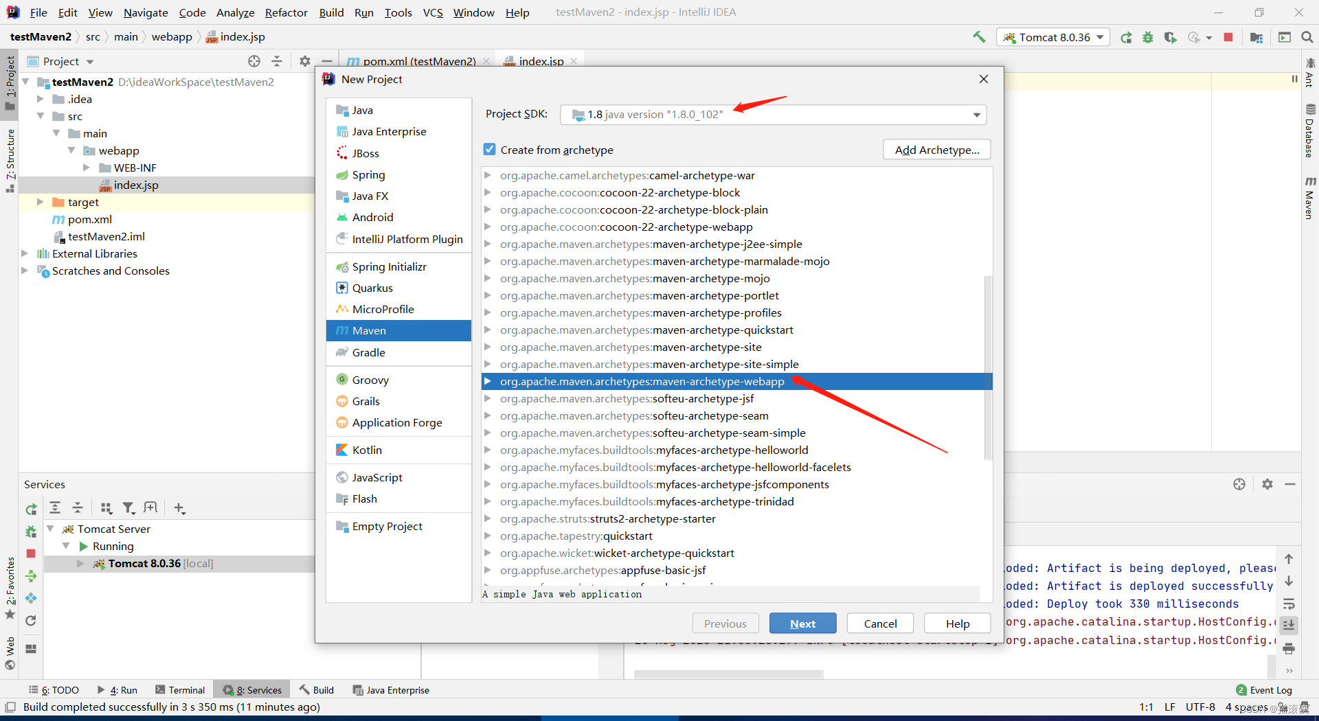 javaee idea创建maven项目-CSDN博客