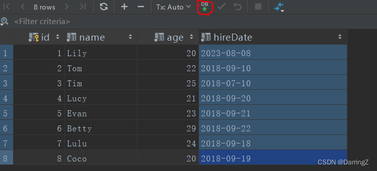 pycharm内sqlite数据库添加date类型日期（yyyy-MM-dd），自动变成一串长整数，或者日期后面自动添加时、分、秒（00:00:00.000）_pycharm中sqlite库中 ...
