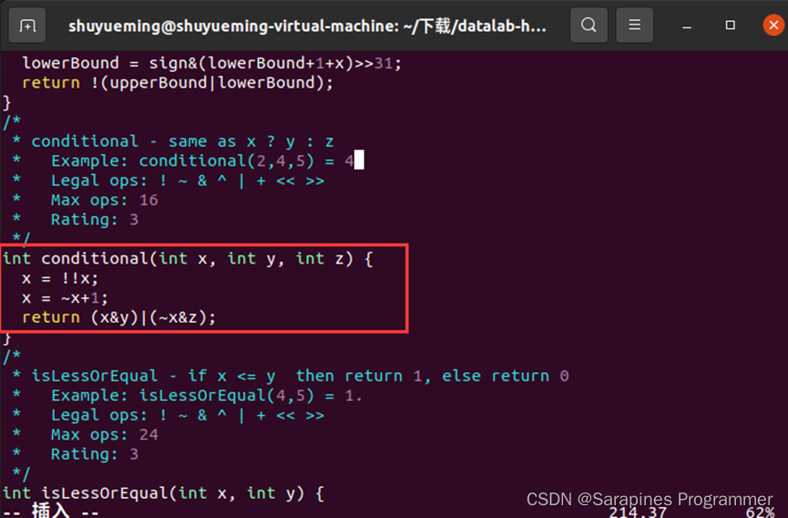 【CSAPP】DataLab-CSDN博客