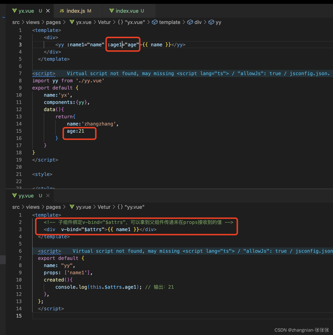 this.$attrs的使用_this.$attrs.xlist[0]-CSDN博客