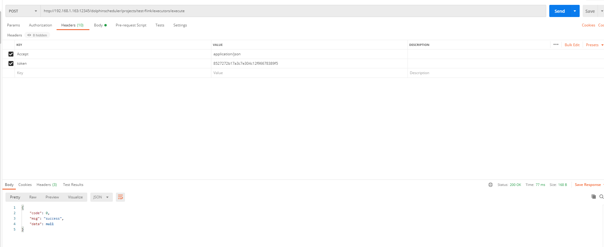 DolphinScheduler-api 的调用_如何调用dolphinscheduler的接口-CSDN博客