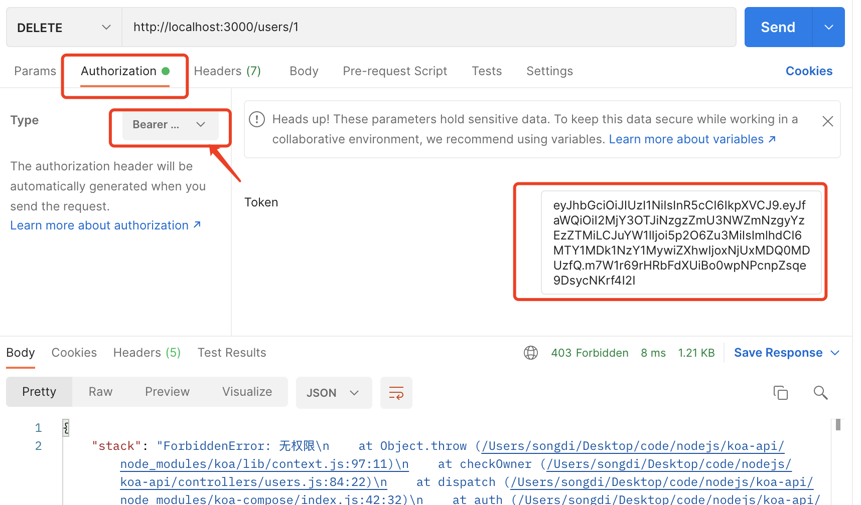 Node.js使用jwt或session实现前后端身份认证_const jwt = require('jsonwebtoken');-CSDN博客