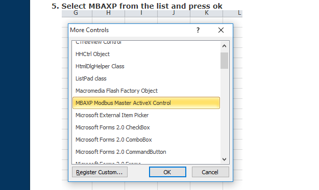 MBAXP Modbus ActiveX Control 64bit-CSDN博客