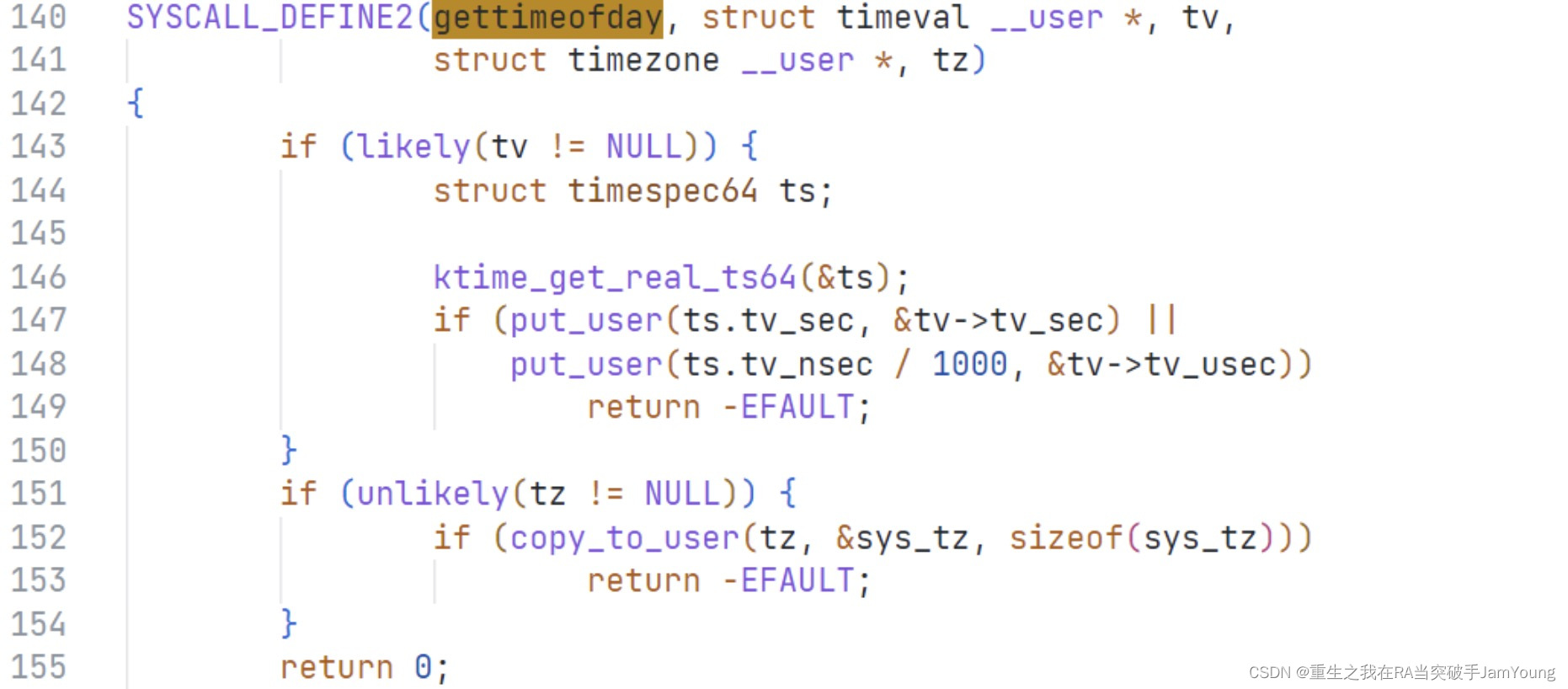 以time/gettimeofday系统调用为例分析ARM64 Linux 5.4.34_gettimeofday 虚内核态-CSDN博客