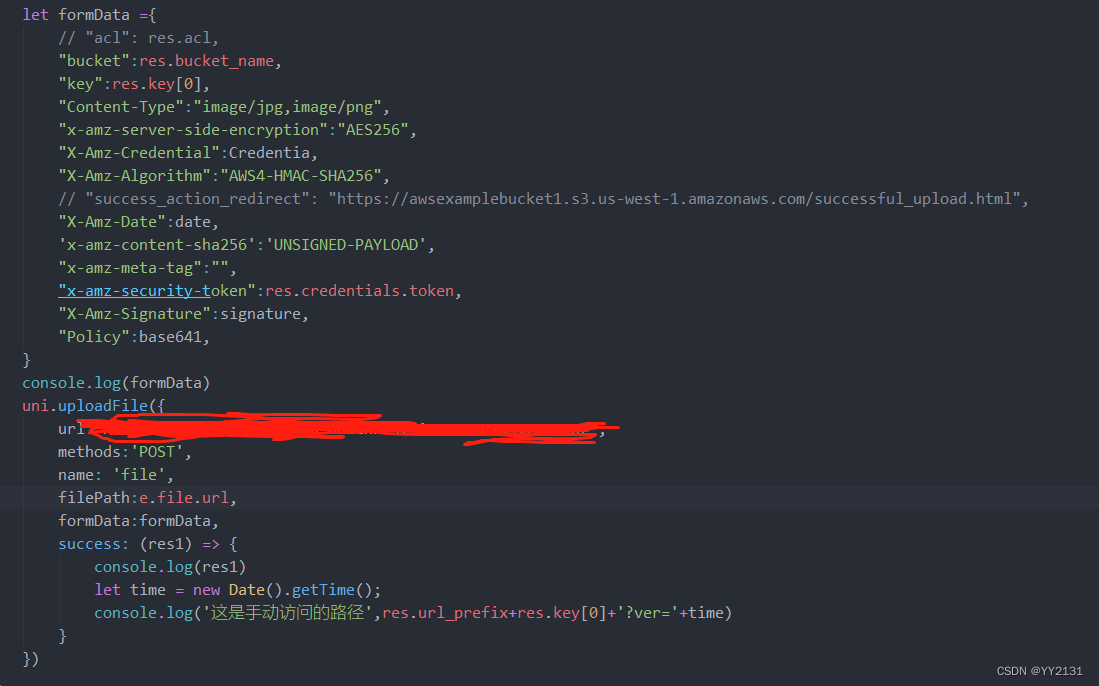 uni.uploadFile 使用POST 上传到亚马逊 AMS s3 上_uni.downloadfile post-CSDN博客