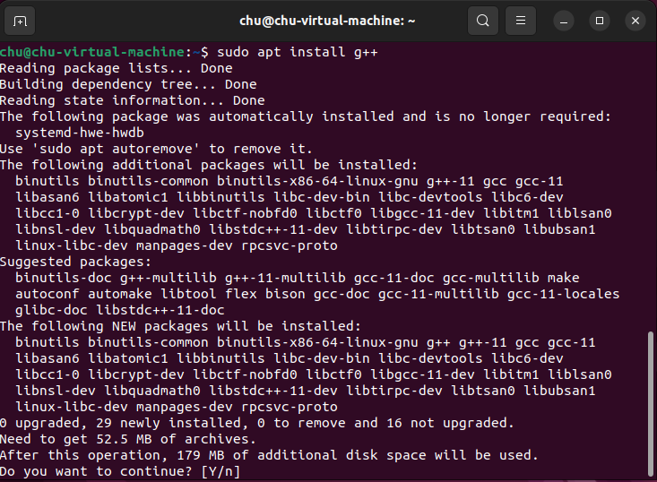 Linux操作系统Ubuntu 22.04配置Visual Studio Code与C++代码开发环境的方法_linux ubuntu c+ ...