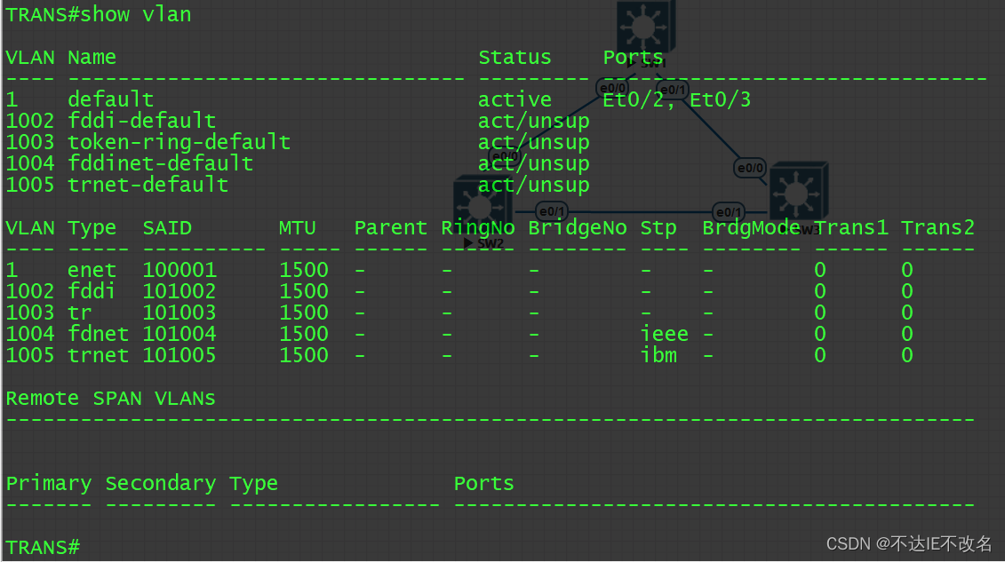 VTP的简单应用和配置_vtp配置-CSDN博客