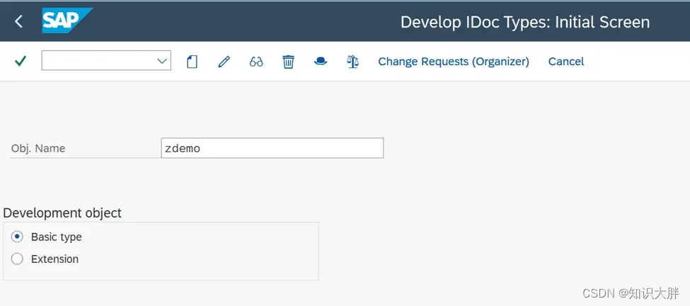 SAP 教程之 04 在 SAP 中创建 IDoc 类型 [WE30]_sap we30-CSDN博客