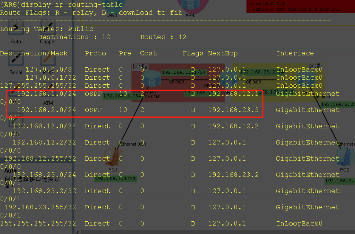 ENSP学习（六）——OSPF_ensp ospf-CSDN博客