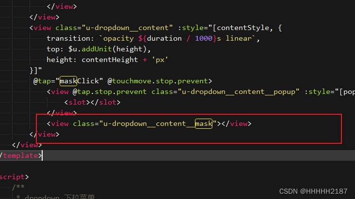 uni-app +uViewUI的u-dropdown遮罩和层级问题_uviewui 遮罩使用-CSDN博客