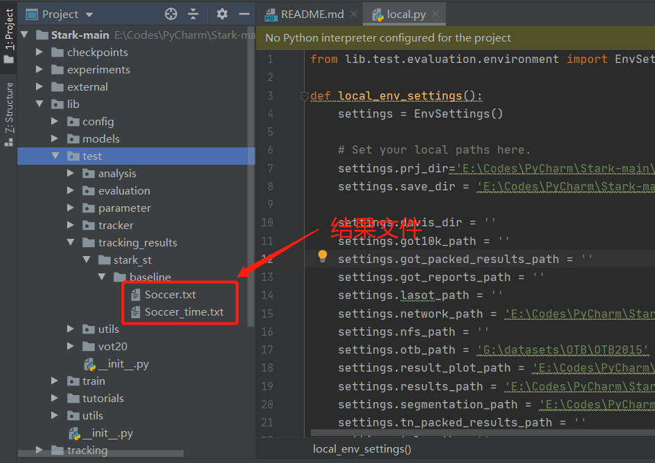 ICCV2021跟踪算法Stark的配置（Learning Spatio-Temporal Transformer for Visual Tracking）-CSDN博客
