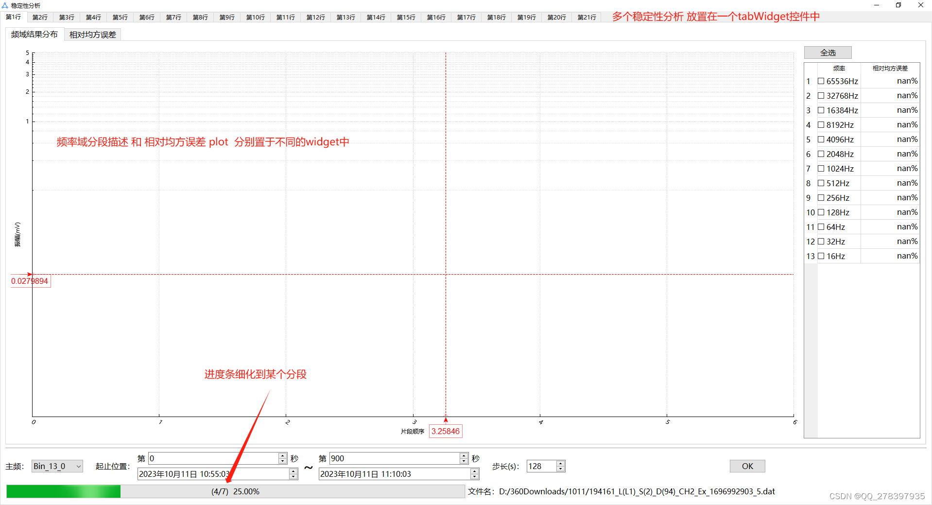 基于QCustomPlot 和 FFTW 应用分享_qcustomplot 线程-CSDN博客