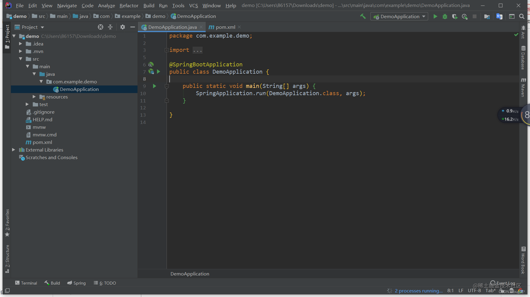 Spring Boot入门02：【教程】轻松搭建spring Boot开发环境，启动你的第一个web项目！springboot开发环境搭建 Csdn博客