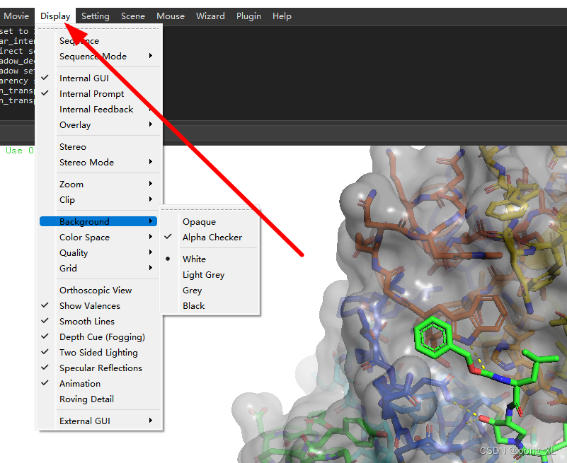 Pymol 分离蛋白与小分子保存;pymol分离蛋白多聚体亚基;pymol对接位点交互图展示;去除杂原子loongxl的博客 Csdn博客