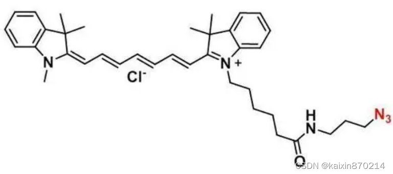 Cyanine7 azide是一种近红外荧光染料叠氮化物，Cy7 叠氮_近红外染料cy7合成注意事项-CSDN博客